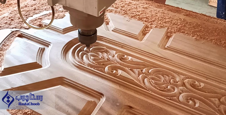 دستگاه CNC چوب و انواع درب ها با طرح CNC | رستا چوب